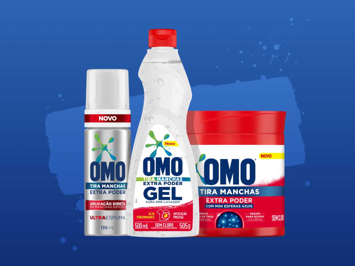 Detergentes para a roupa, desinfetantes e removedores de manchas | OMO