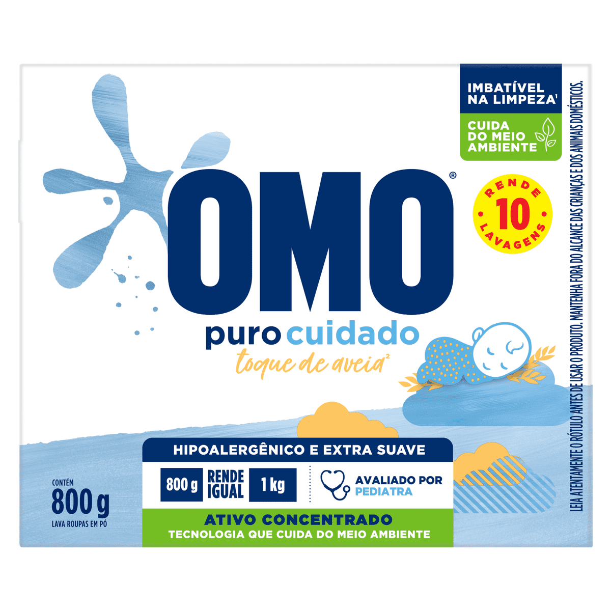 OMO Puro Cuidado | Seguro para as roupinhas do bebê | OMO