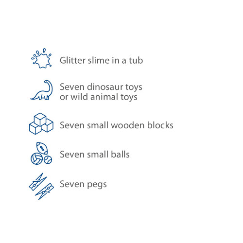 Sparkly Sevens Treasure Hunt | Omo