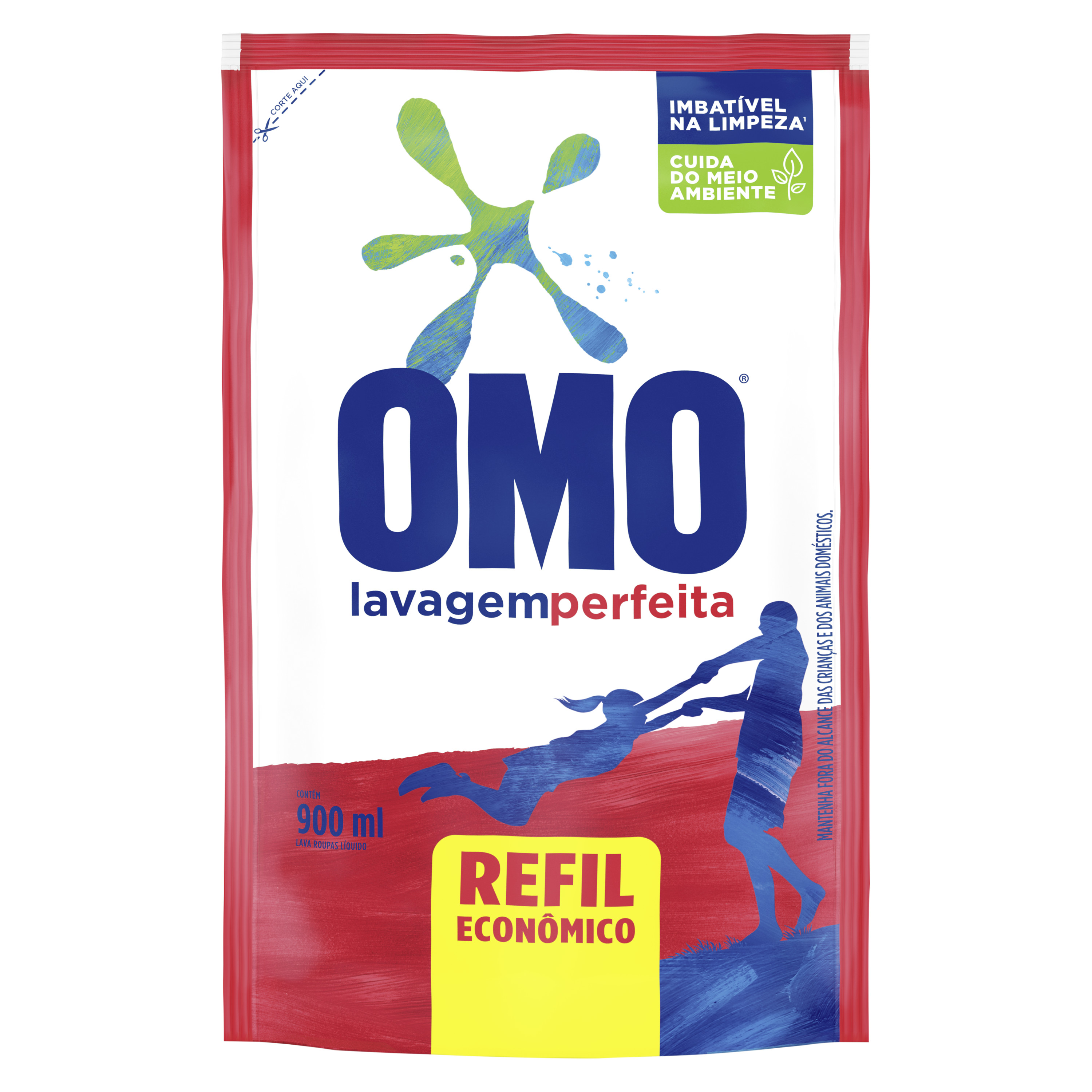 Sabão Líquido OMO Lavagem Perfeita Refil | OMO